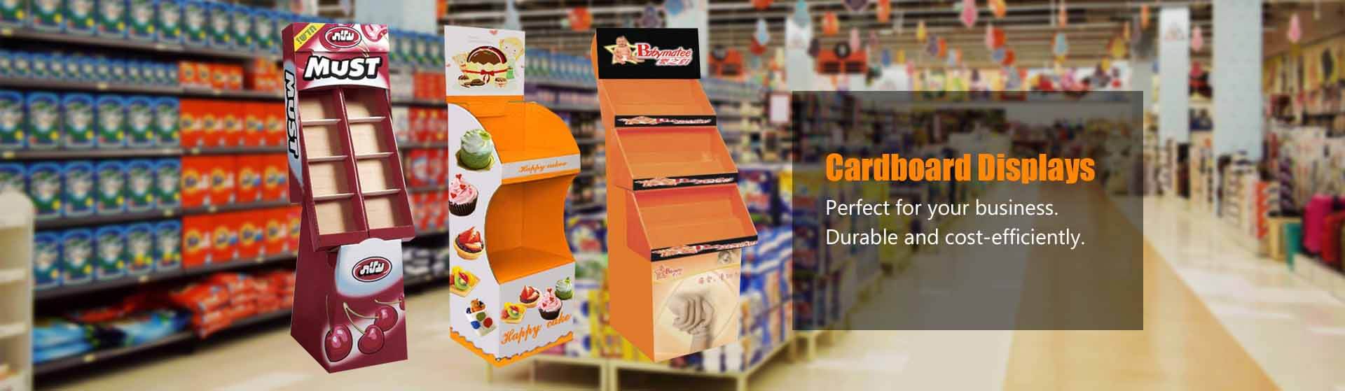 CUSTOM POS/POP Cardboard Displays|Floor Displays|Counter Top Displays ...